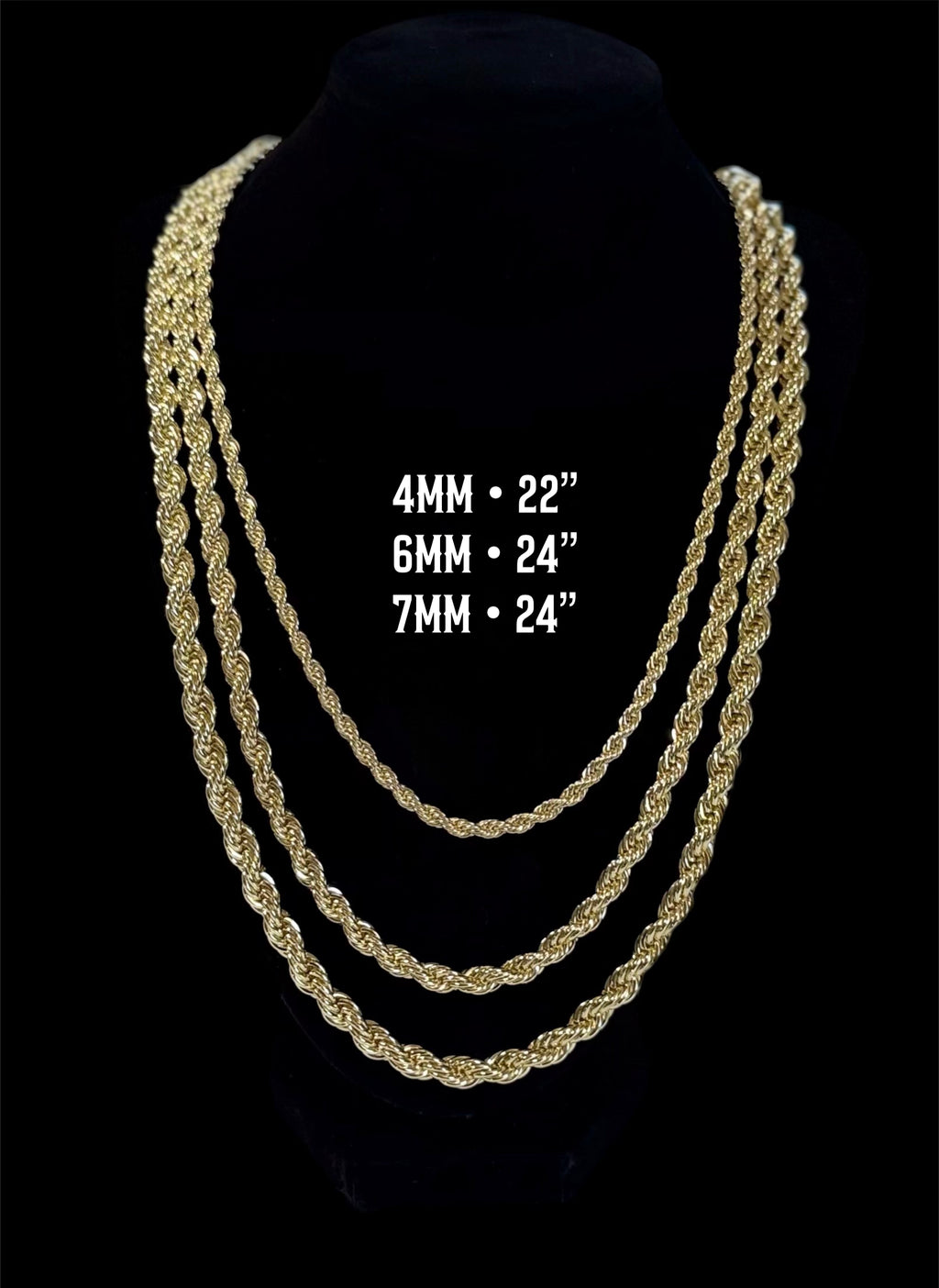 Classic Rope Chains – ZAI & CO